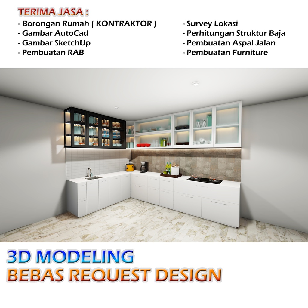 Jual 3D Modeling Furniture - Jasa Arsitek | Shopee Indonesia