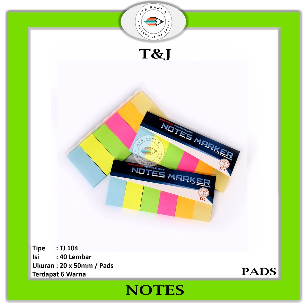 Jual TOM & JERRY - Sticky Notes Marker 20mmx50mm Kertas Catatan - Pad ...