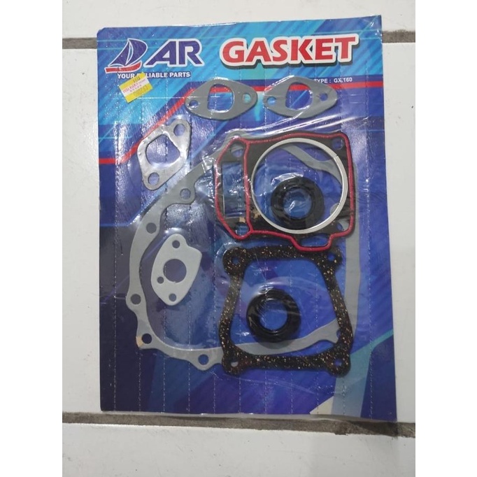 Jual AR Gasket cylinder Head Packing Set GX 160 Dengan Oil Seal GX160 belanjate77 Ayo Beli ...