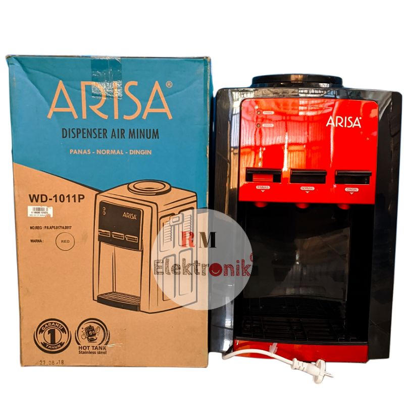 Jual dispenser meja/dispenser duduk 3 tombol arisa wd1011p | Shopee ...