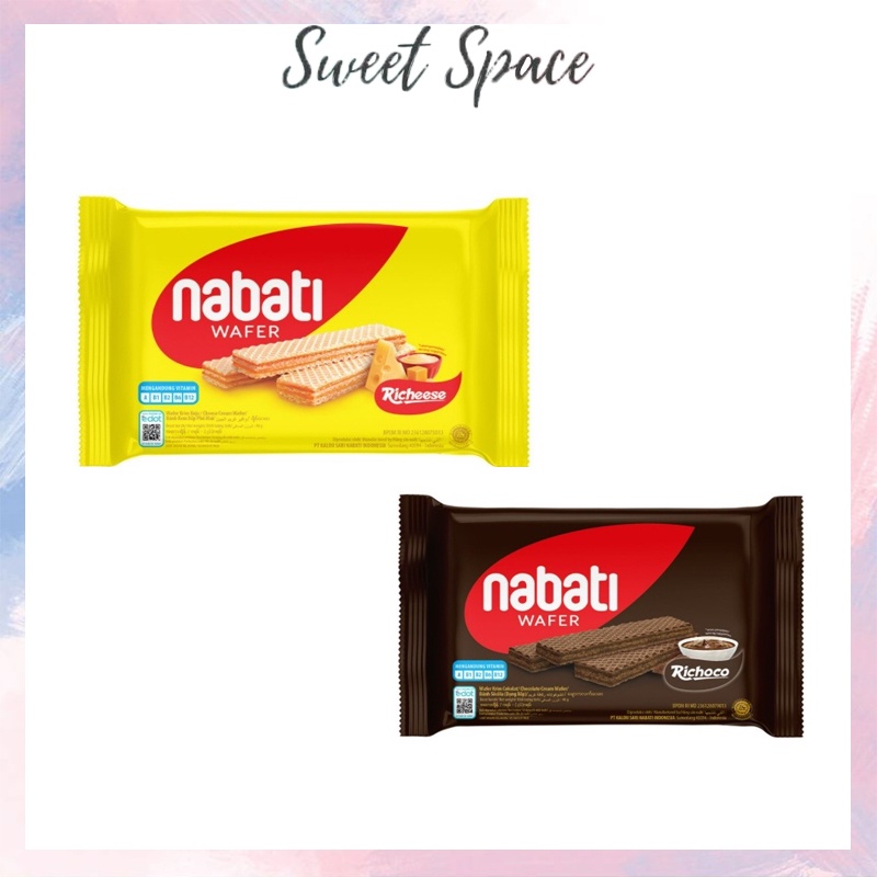 Jual WAFER RICHEESE NABATI COKLAT DAN KEJU [SWEETSPACE] | Shopee Indonesia