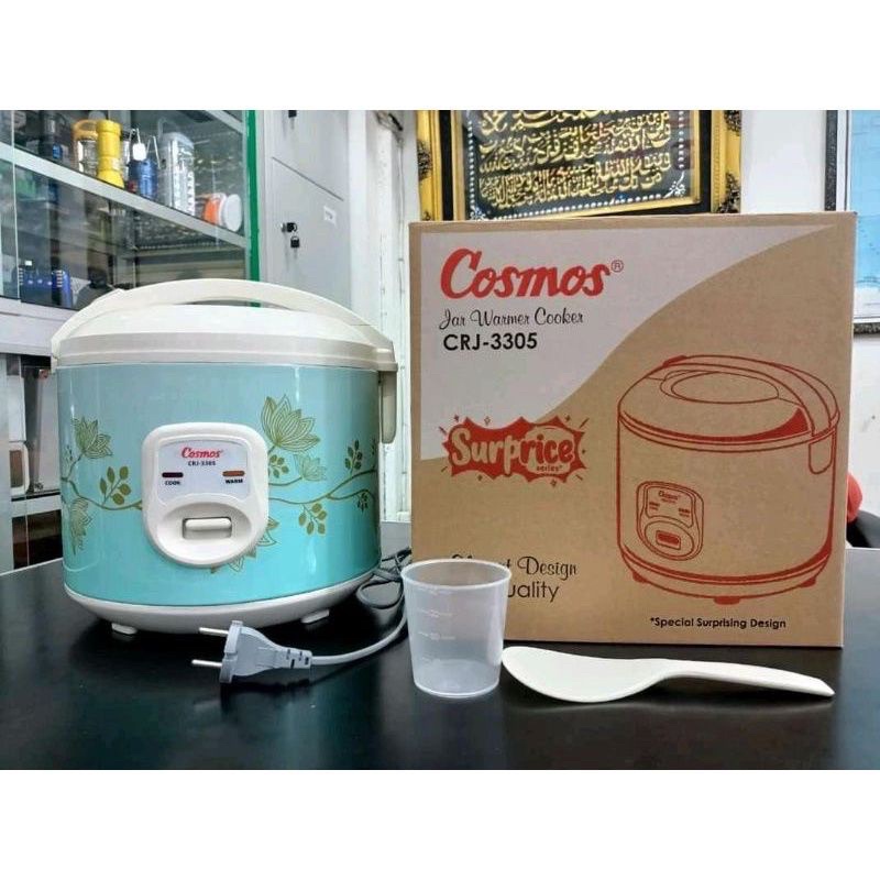 Jual MAGIC COM COSMOS CRJ 3305 / Rice cooker cosmos 1.8L / Penanak nasi ...