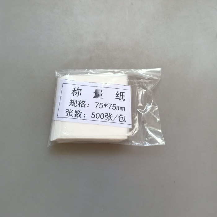 Jual Alat Lab Kertas Timbang 75 X 75 Mm Weighing Paper Isi 500 | Shopee ...