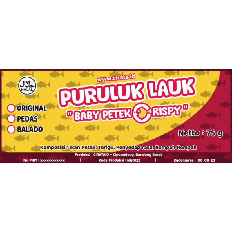 Jual SERBA 2000/CEMILAN/MAKANAN RINGAN/KERIPIK IKAN NILA/KERUPUK IKAN ...