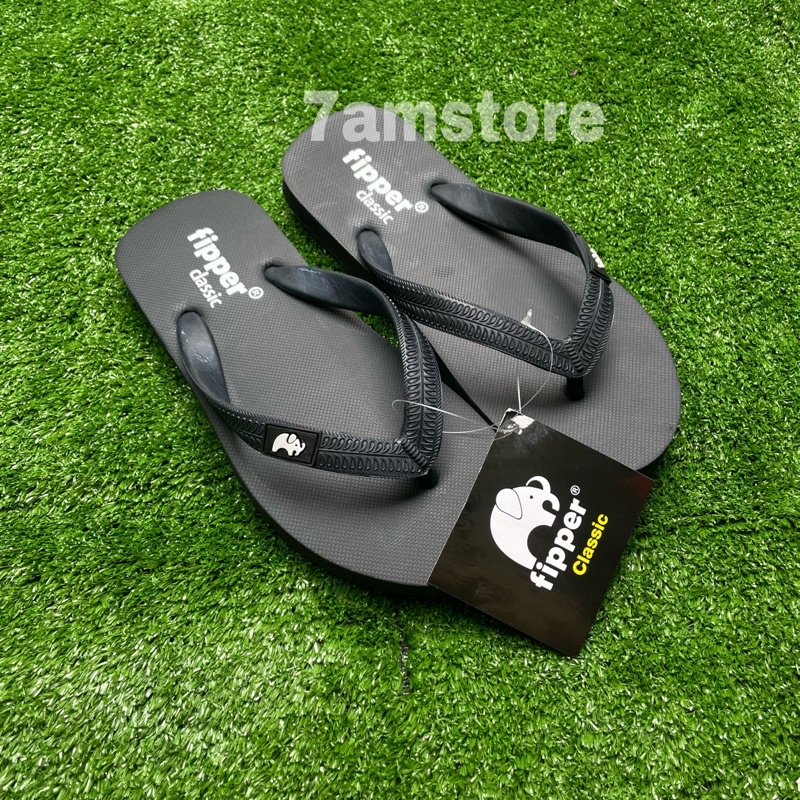 Jual Sandal Jepit Fipper Classic Full Black Original | Shopee Indonesia