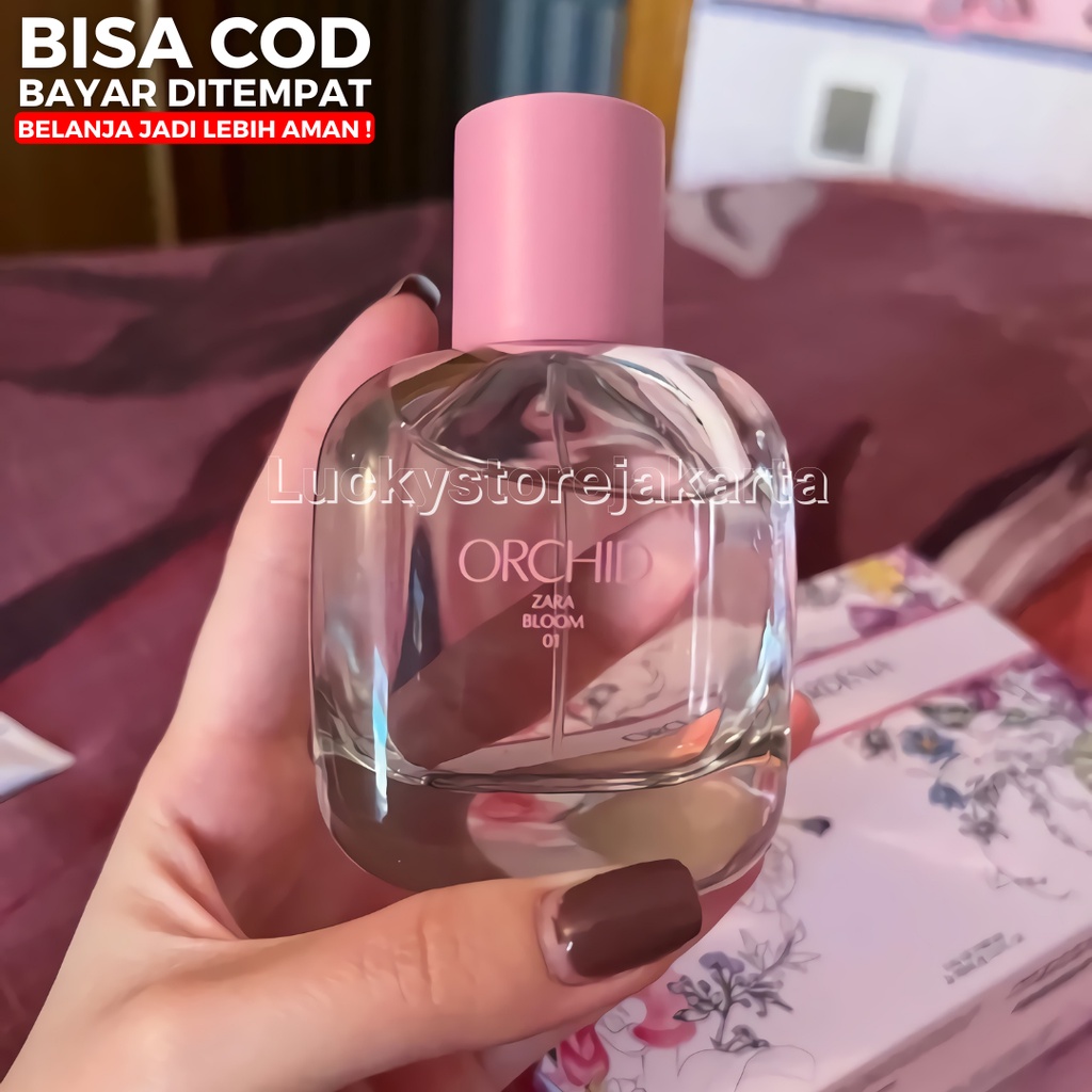 Jual [COD] PARFUM ZARA ORCHID 90ML EDP WANITA ORIGINAL MINYAK WANGI ...