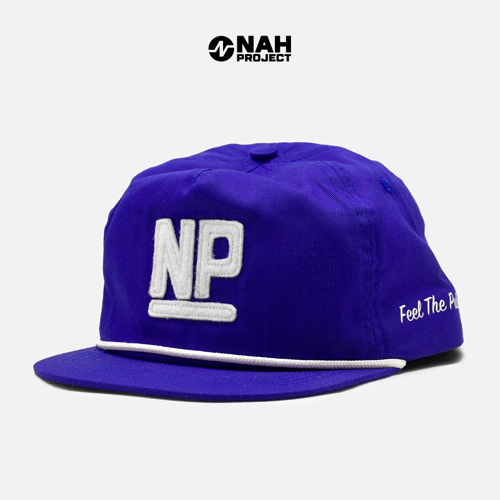 Jual NAH Project - Topi Pria Wanita Unisex Initial Cap Blue | Shopee ...