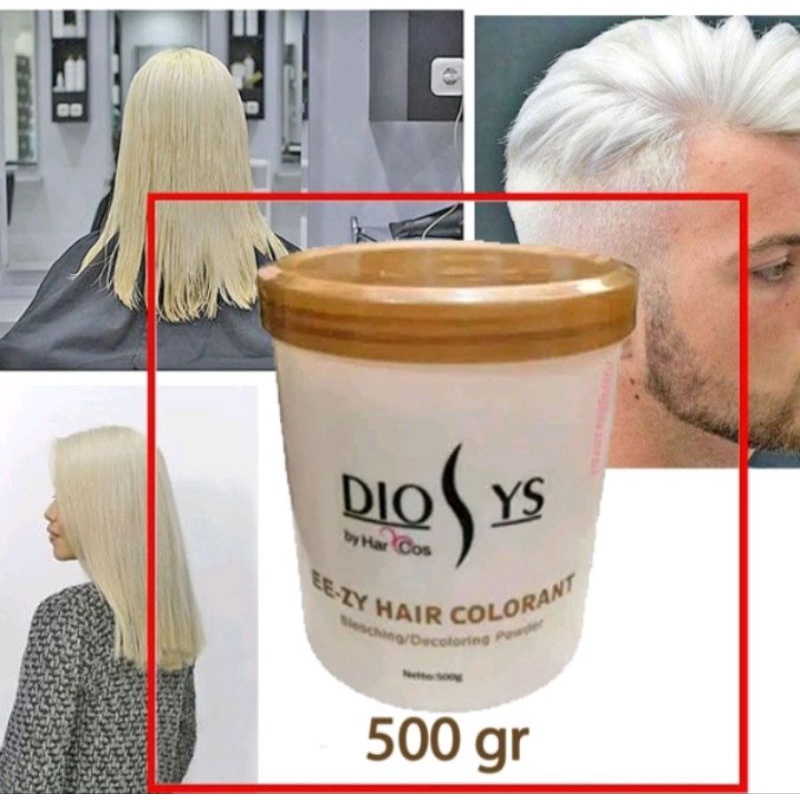 Jual Diosys bleaching powder 500gr/diosys bleaching pots 500gr/bleach ...