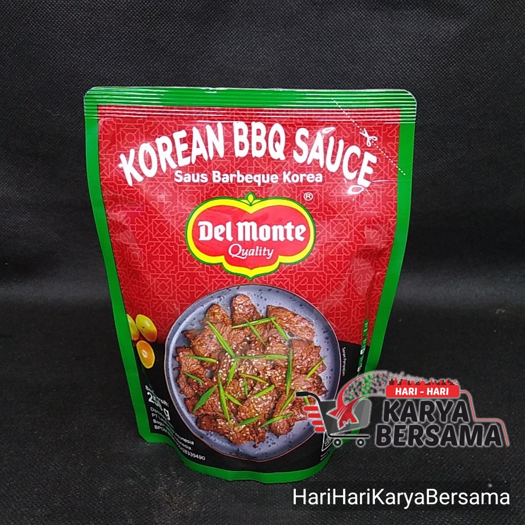 Jual DEL MONTE KOREAN BBQ SAUCE 250GR | Shopee Indonesia