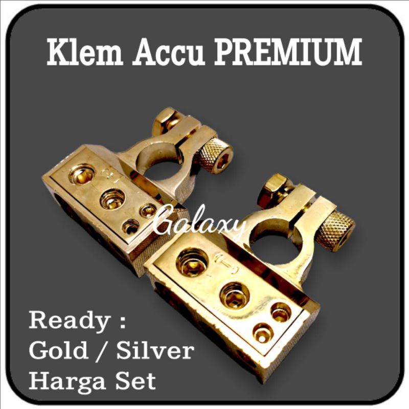 Jual Klem Aki / Accu Jumbo - PREMIUM A - Harga Set | Shopee Indonesia