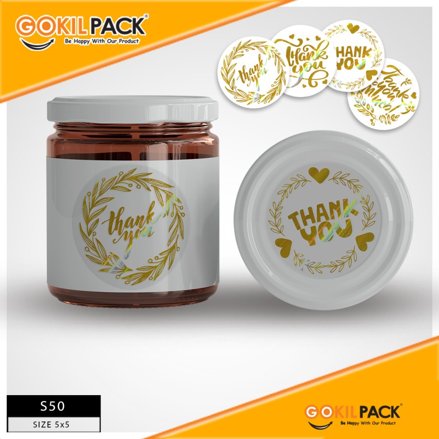 Jual Sticker Bulat Murah|Sticker Vinyl|Sticker Bening|Sticker 4cm|S40 ...