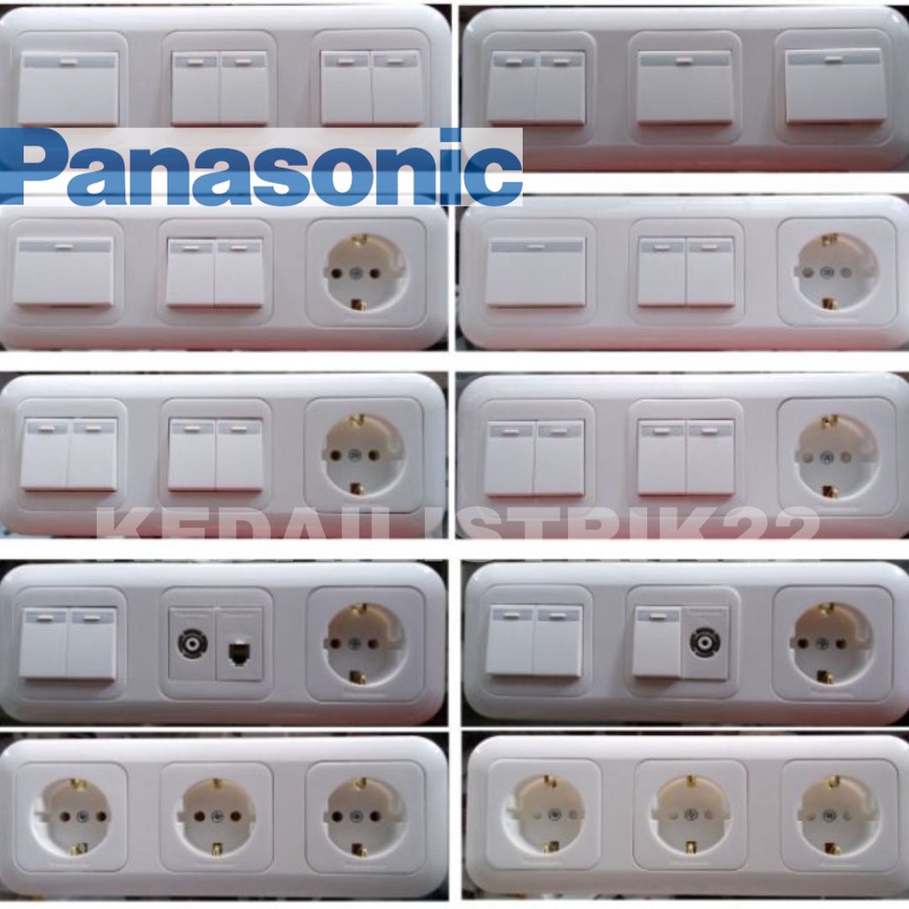 Jual Stop Kontak Tv-Stop kontak kabel LAN-Stop kontak telepon | Shopee ...