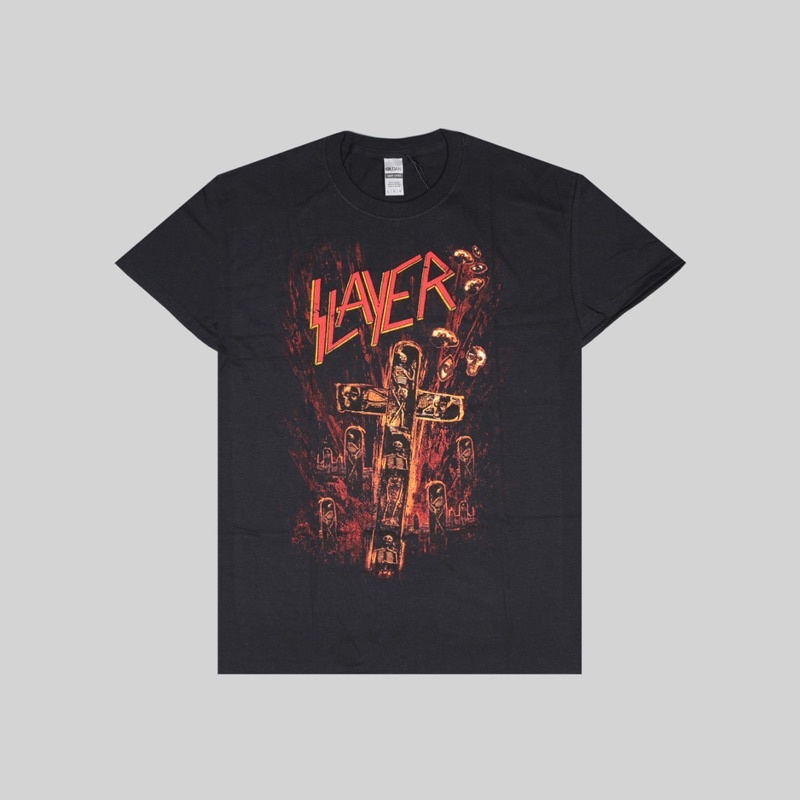 Jual TSHIRT - SLAYER - BLOOD RED - ROCKMERCH | Shopee Indonesia