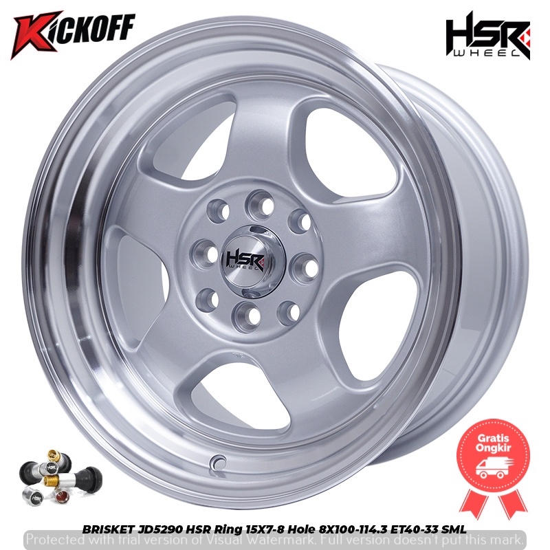 Jual VELG RACING MODEL CELONG RING 15 HSR BRISKET UNTUK AVANZA XENIA FREED MOBILILO JAZZ ...