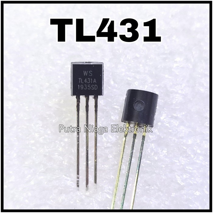 Jual TL431 TO-92 TL 431 Shunt Regulator TL431A putr4n14 | Shopee Indonesia
