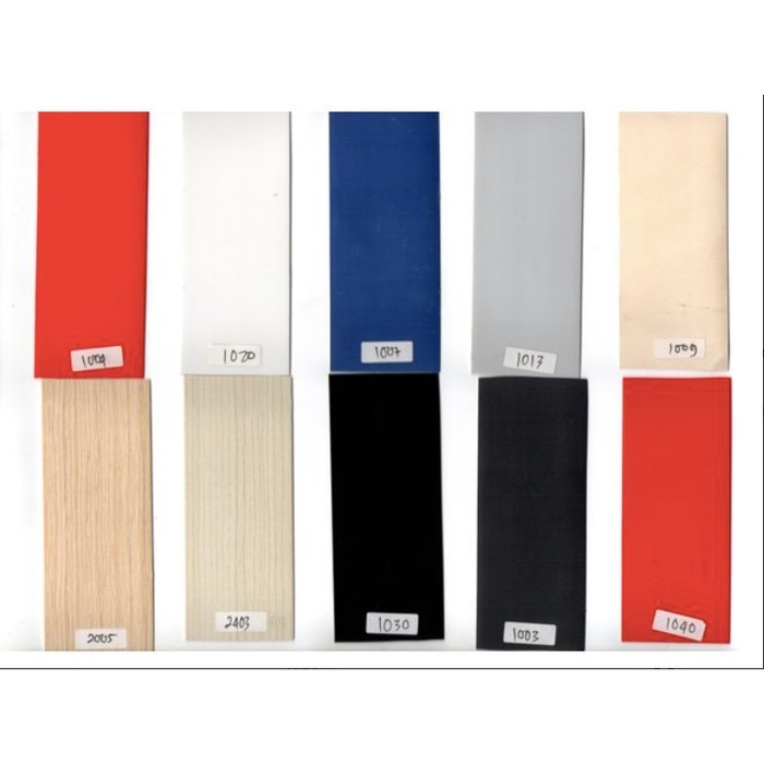 Jual Edging PVC Winston Lebar 55 mm x 1 mm Warna Solid Dop kulit jeruk ...