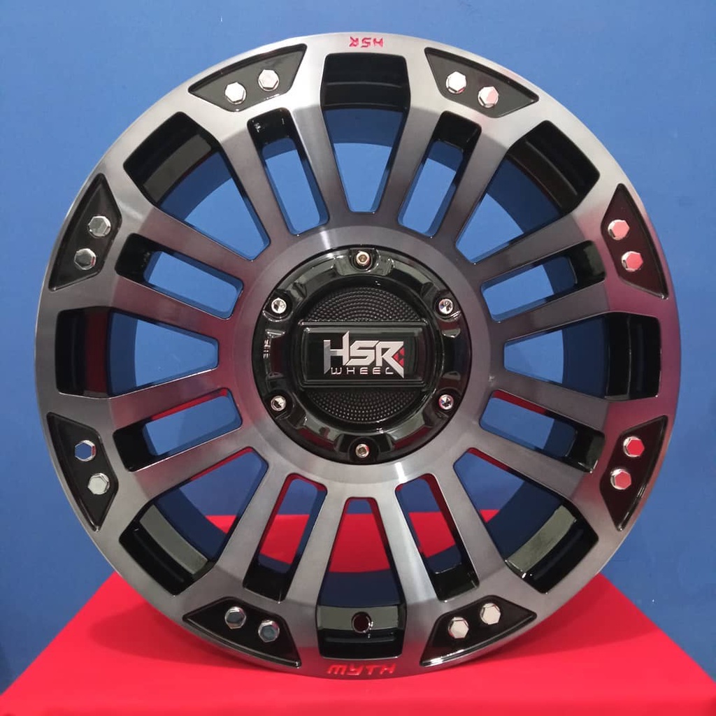 Jual Velg Mobil Ring 20 HSR MYTH05 untuk Pajero, Fortuner, Mazda BT50, Triton, Hilux Double ...