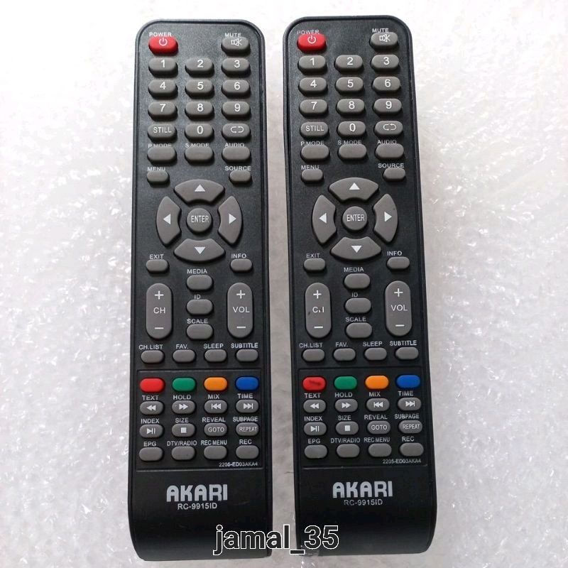 Jual REMOT TV AKARI SMART TV LED/LCD CT-9915ID | Shopee Indonesia