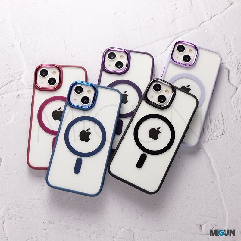 Jual New! (1) MAGSAFE MATTE DOFF - Fullcover Softcase for iPhone 11 11PRO 11PROMAX 12 13 MINI ...