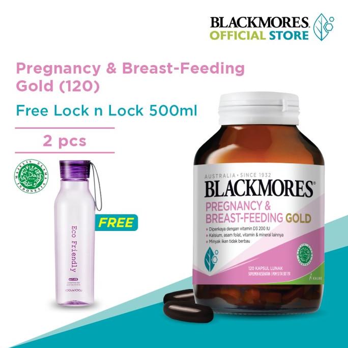 Jual Blackmores Pregnancy & Breast Feeding Gold Free LocknLock - Eco ...