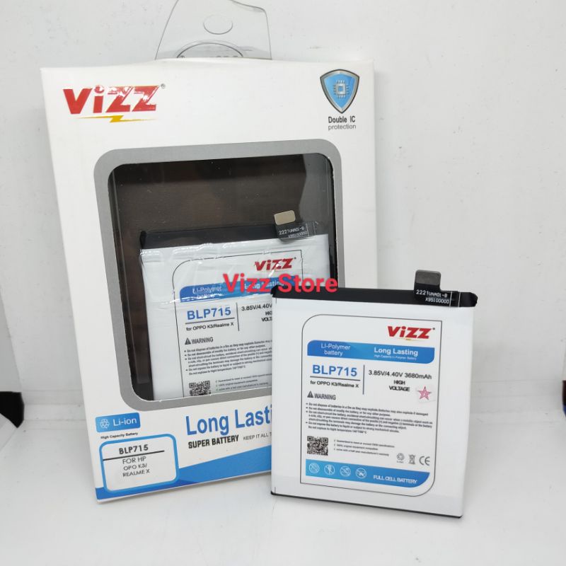 Jual Baterai Batre Vizz BLP715 / Opp K3 / Realme X ORIGINAL Vizz ...