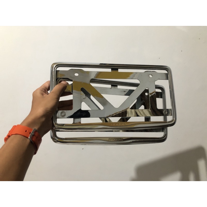 Jual frame plat nomor Honda Acces model gemuk | Shopee Indonesia
