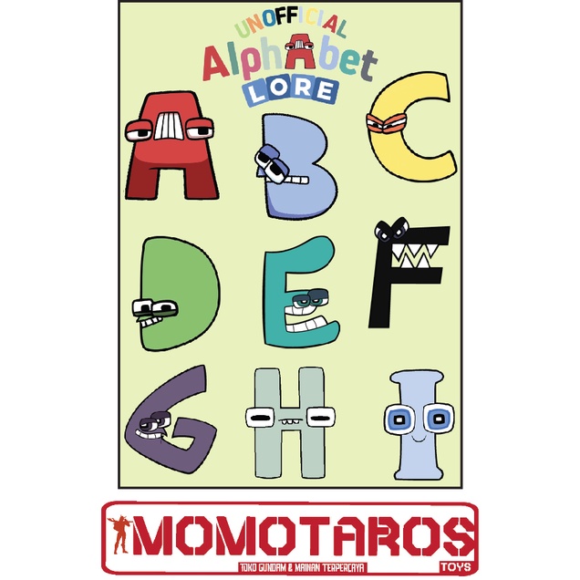 Jual Sticker Alphabet Lore 1 pc | Shopee Indonesia