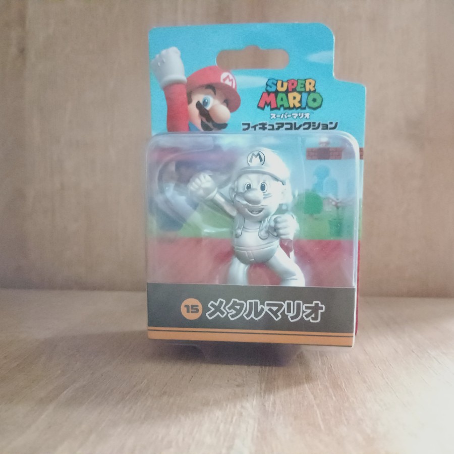 Jual Figure Metal Mario Figure Mario Silver Figure | Shopee Indonesia