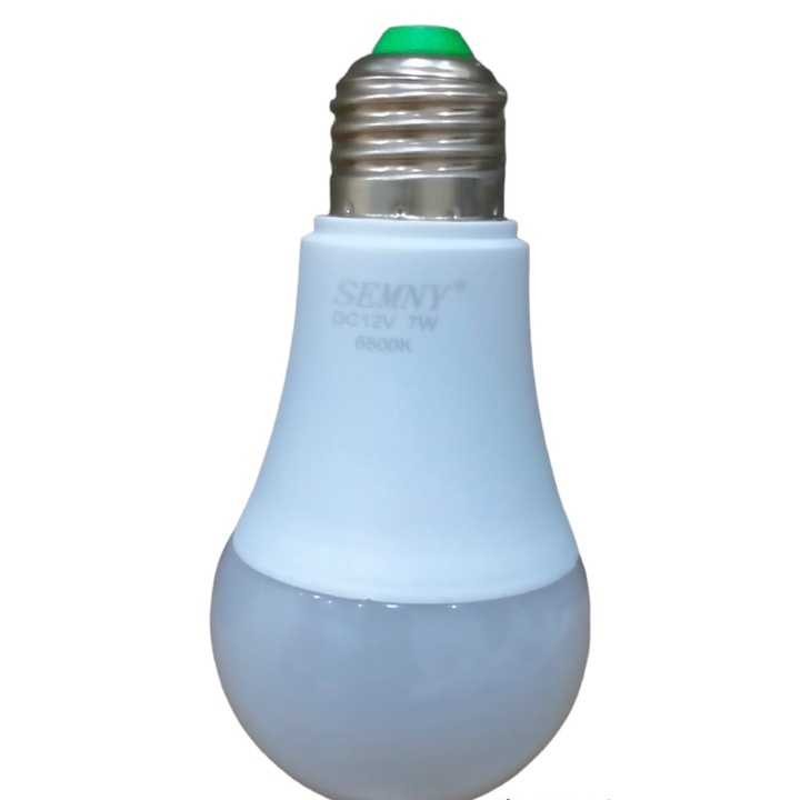 Jual Bohlam Lampu LED DC 12V 7W E27 Putih SY-228 7W Fitting Ulir E27 SEMNY | Shopee Indonesia