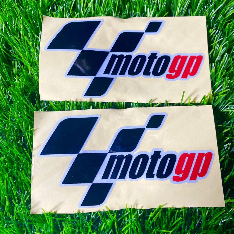 Jual Sticker motor gp cuting sticker logo MOTOGP 1pcs | Shopee Indonesia