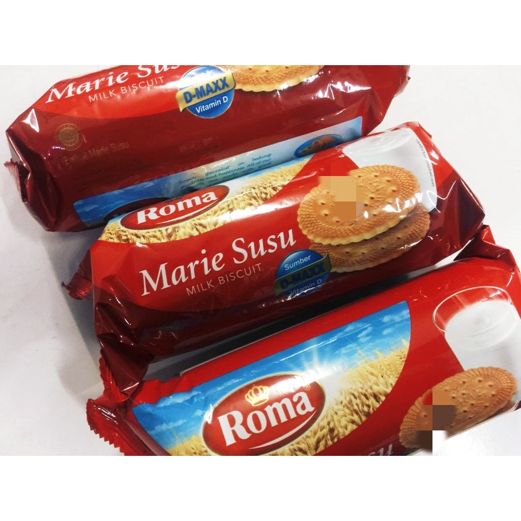 Jual Biskuit Marie Susu Milk Biscuits | Per Roll | Shopee Indonesia