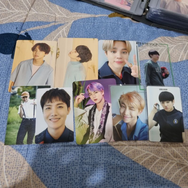Jual Official PC Photocard BTS MPC Jimin Jungkook Jhope Namjoon RM Jin Yoongi Suga | Shopee ...