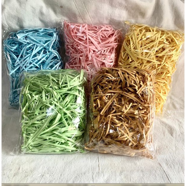 Jual SHREDDED PAPERS/ KERTAS CACAH 50gr | Shopee Indonesia