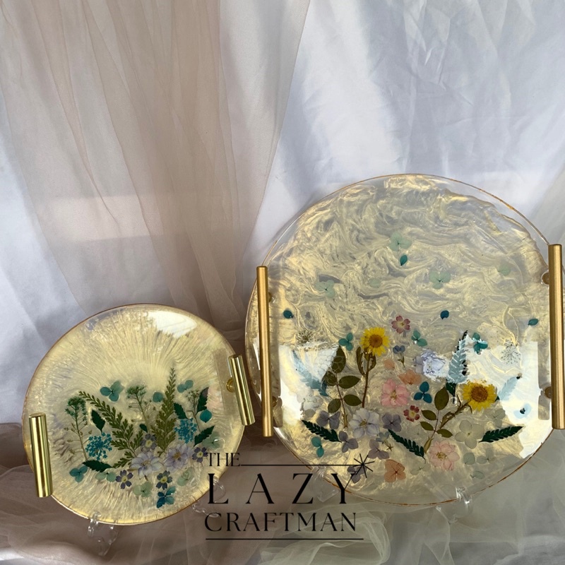 Jual Resin tray Bunga / nampan resin bunga custom | Shopee Indonesia