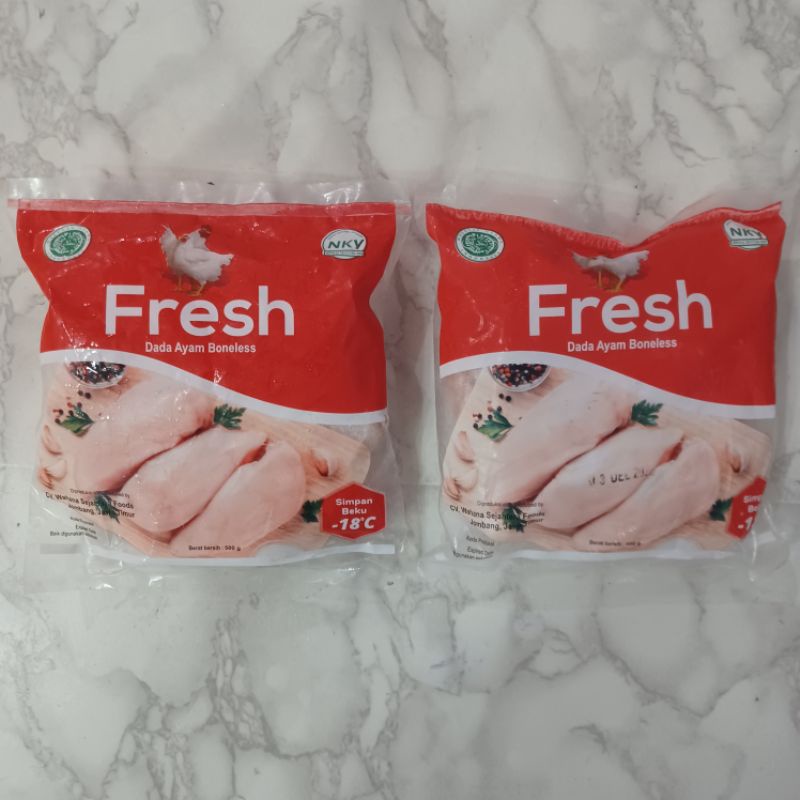 Jual Fresh Dada Ayam Boneless 500Gr | Shopee Indonesia