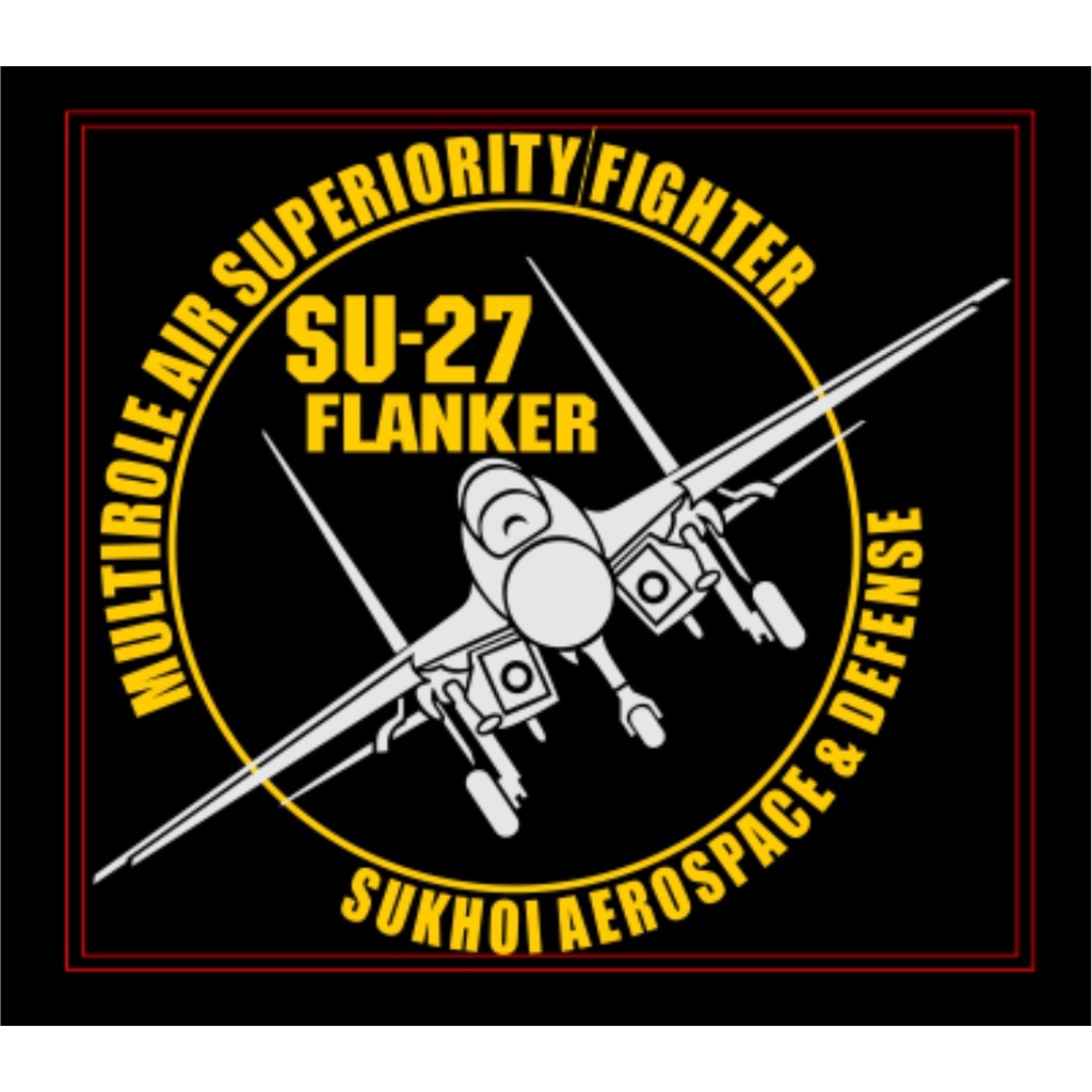 Jual SUKHOI SU-27 stiker motor / mobil Dirgantara, sticker , cutting ...