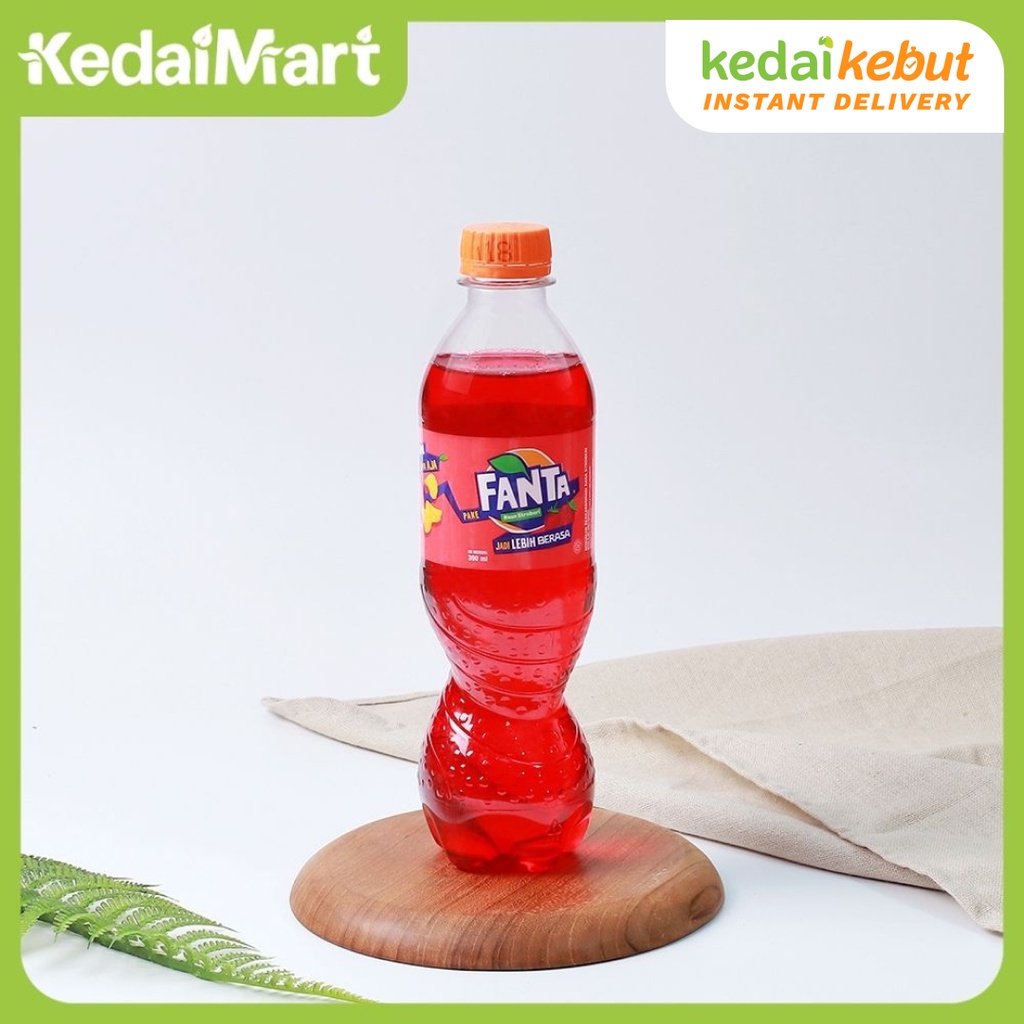 Jual Fanta Strawberry 390 ml/Minuman Soda Rasa Strawberry/Soft Drink ...