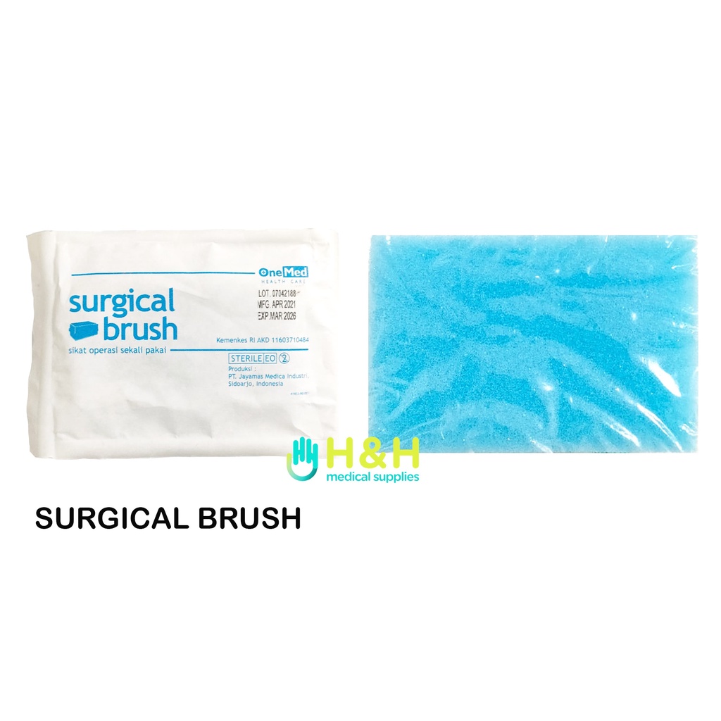 Jual Sikat Operasi Steril / Surgical Brush Sterile / Surgical Brush ...