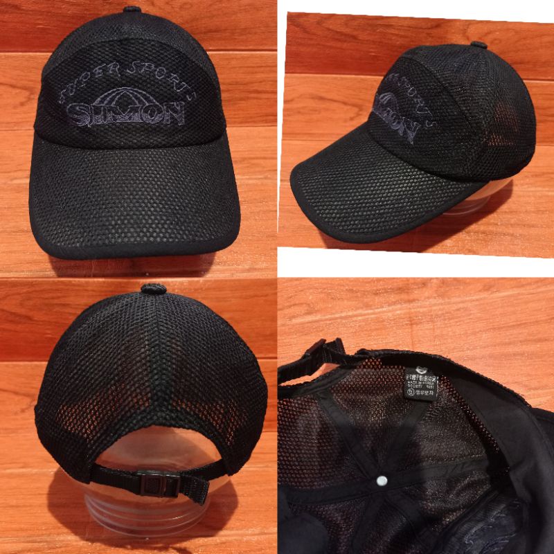 Jual topi cap baseball inisial caps jepang korea golf tenis second ...