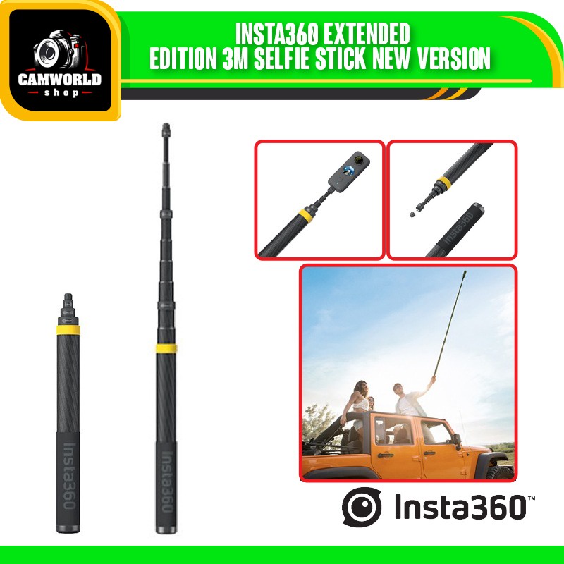 Jual Insta360 Extended Edition Selfie Stick New Version DINEESS/B Insta ...