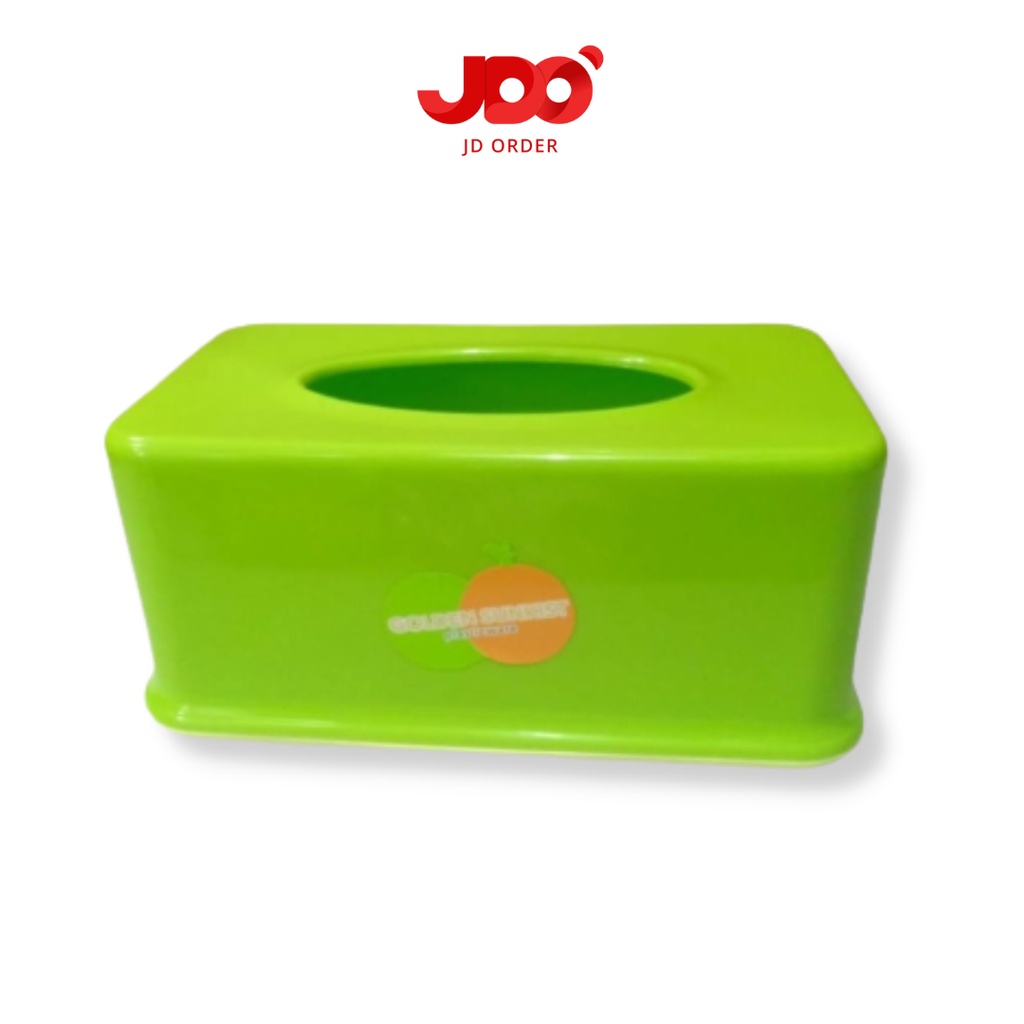 Jual Kotak Tisu Besar, Tempat Tissue Plastik Hijau Golden Sunkist TT ...