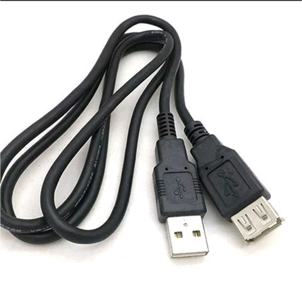 Jual Kabel USB Sambung perpanjangan Male to Female OTG Flashdisk 80cm ...