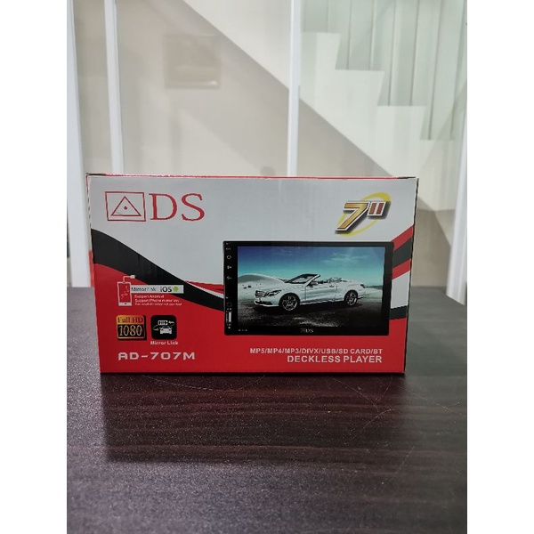 Jual HEAD UNIT DECKLESS ADS AD-707M 7INCH | Shopee Indonesia