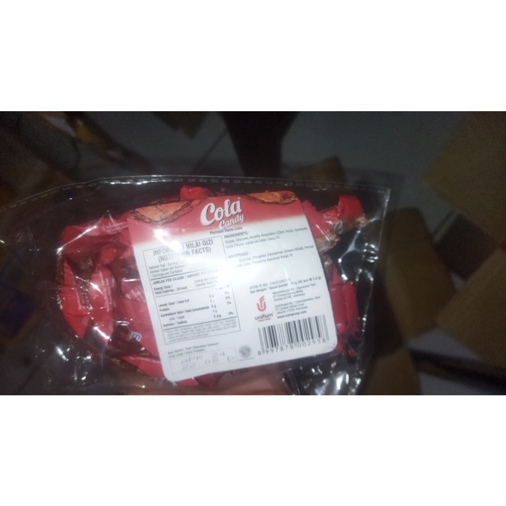 Jual Unifam aneka permen milkitasuper zuper candy mixed 30 butir ...