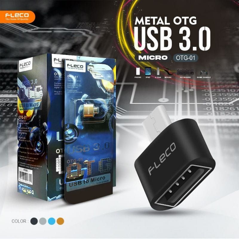 Jual OTG Usb Micro Fleco Usb OTG Micro OTG Fleco Kuda Micro OTG-01 ...