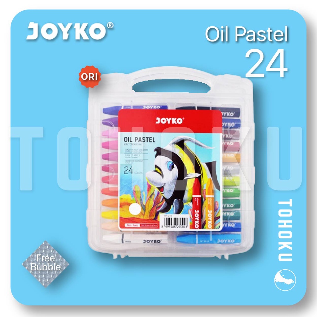 Jual Joyko - Oil Pastel Crayons 24 Warna | Shopee Indonesia