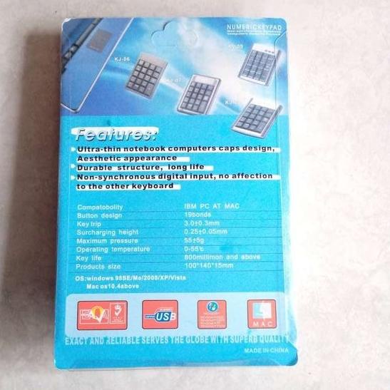 Jual First Sale KEYBOARD NUMERIC Numerik Numpad Keypad Usb Kabel Murah ...