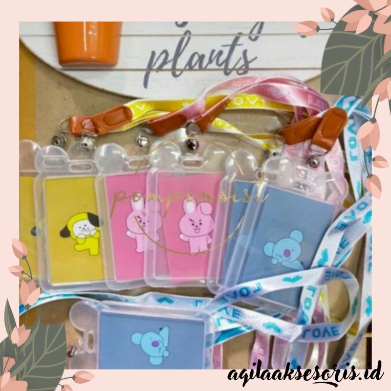 Jual NAME TAG BTS GANTUNGAN KARTU NAMA ID CARD | Shopee Indonesia