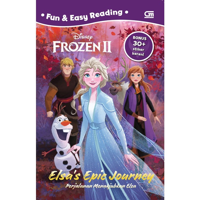 Jual ORI & NEW Buku Cerita Frozen II: Perjalanan Menakjubkan Elsa (Elsa's Epic Journey) (rak S ...
