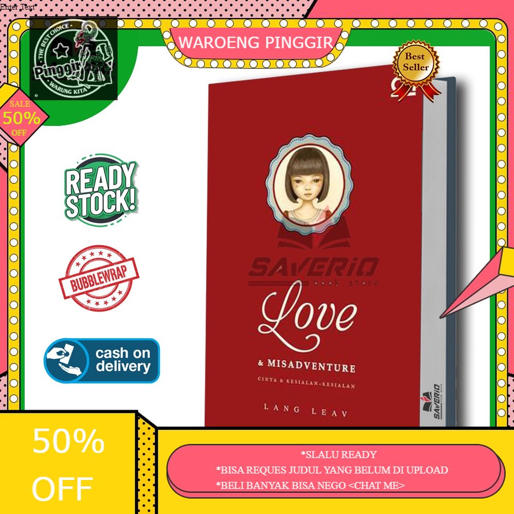 Jual Buku Love & Misadventure by Lang Leav | Shopee Indonesia